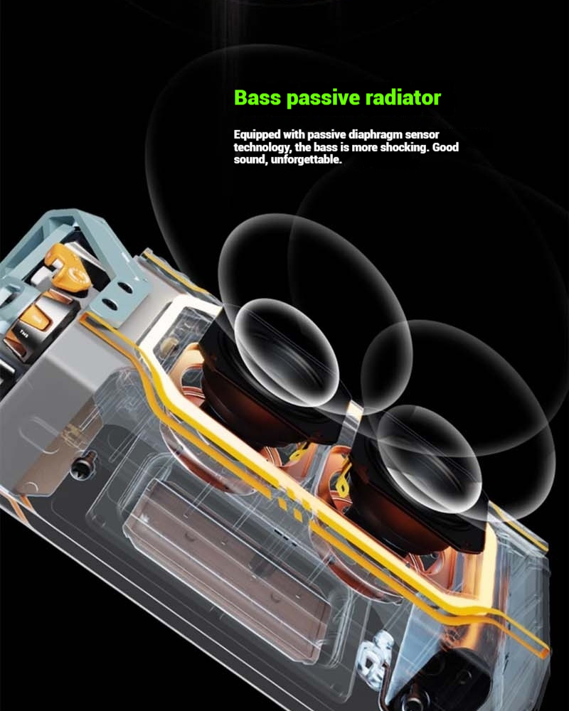 XOG/MUZEN HW-H1 Mechanical Optical Domain Shell Bluetooth Audio ...