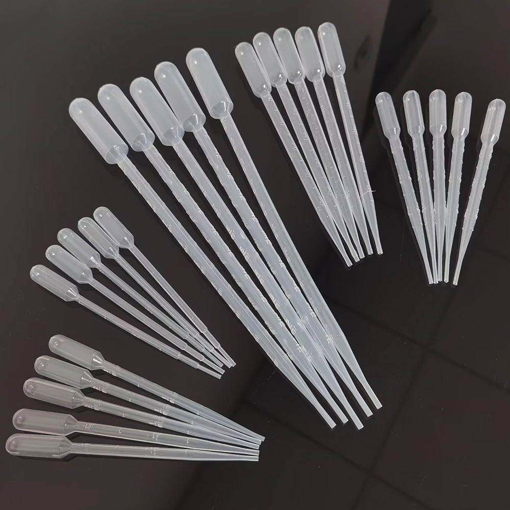 Mix 25Pcs Five Models Disposable volumetric pipette plastic straw ...