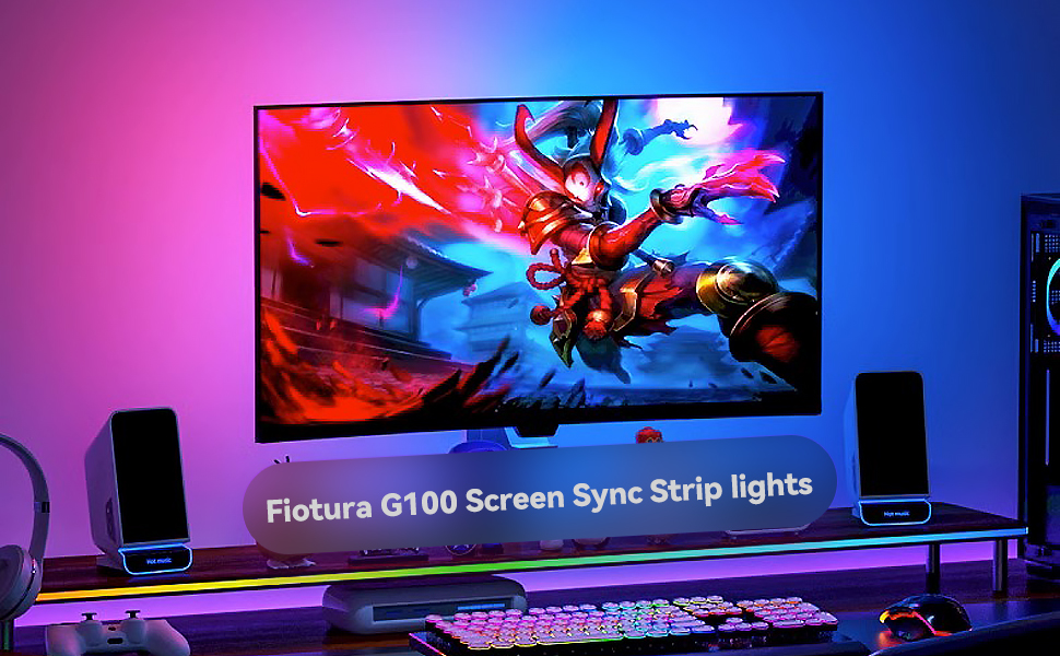 Smart RGB PC Sync Backlight Ambient PC Lighting Computer Monitor Sync ...