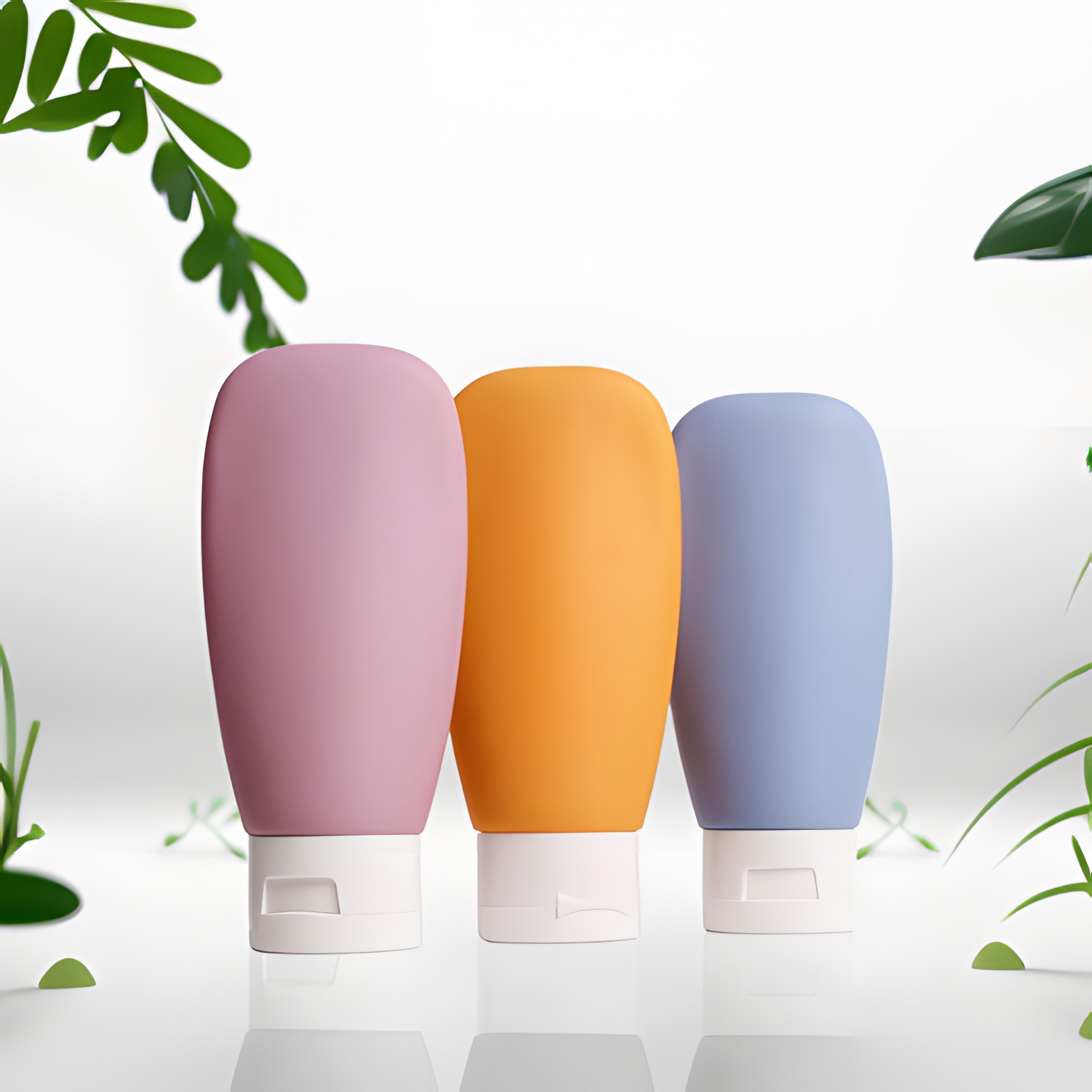 Silicone Split Bottle Portable Leak Proof Small Bottle Split Empty ...