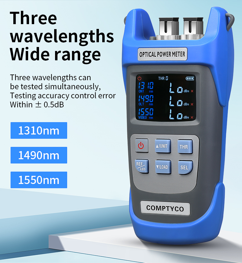 COMPTYCO AUA-C330U Handheld PON Optical Power Meter PON Network ...