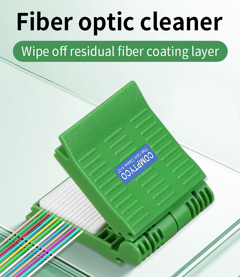 COMPTYCO Hot Sale A-07 Fiber Cleaning Clip Optical Fiber Wipe-Clip FTTH ...