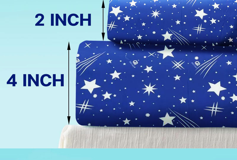 Foldable foam mattress with cover 2/4'' thick Single/queen/family size ...