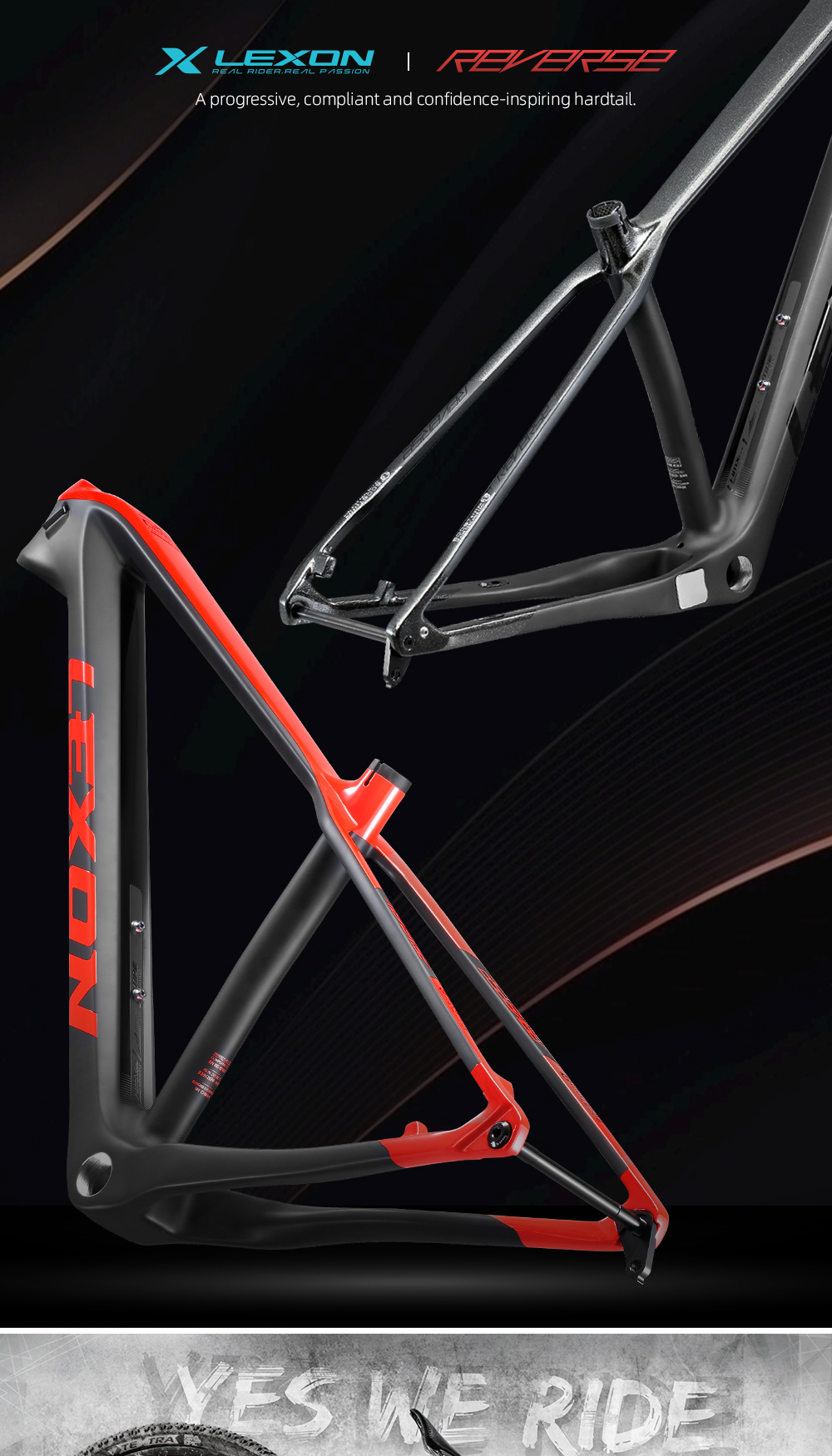 2025 LEXON Carbon Frame 29er Lexon Mountain Bike Hardtail Frames 148 ...