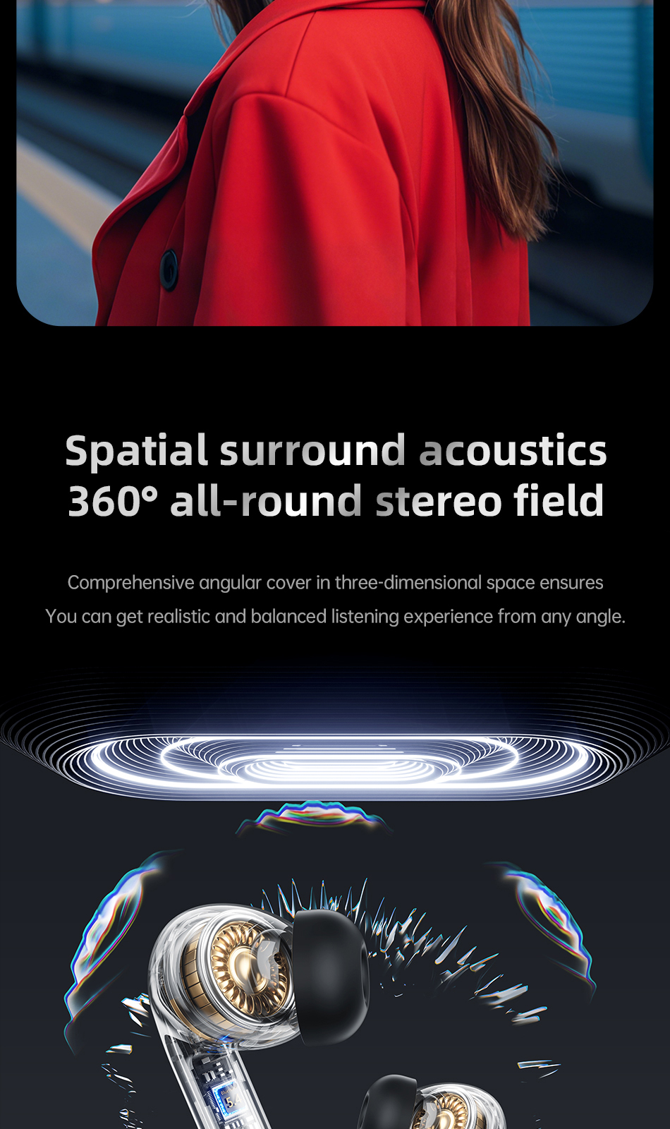 Awei T92 ANC/ENC Pro Bluetooth 5.4 Earbuds Noise Cancelling 13mm Bass ...