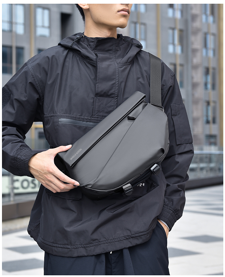 Sling Bag for Men Waterproof Shoulder Bag Messenger Bag Body Bag ...