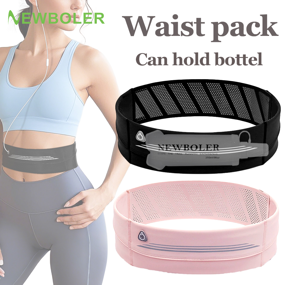 NEWBOLER Sports Running Belt Bag Adjustable Breathable Waterproof Waist ...