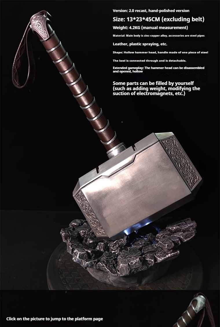 HCMY Thor's Hammer Fulian 4 Thor's Hammer 1: 1 All Metal Version 2.0 ...