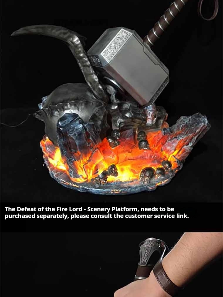 HCMY Thor's Hammer Fulian 4 Thor's Hammer 1: 1 All Metal Version 2.0 ...