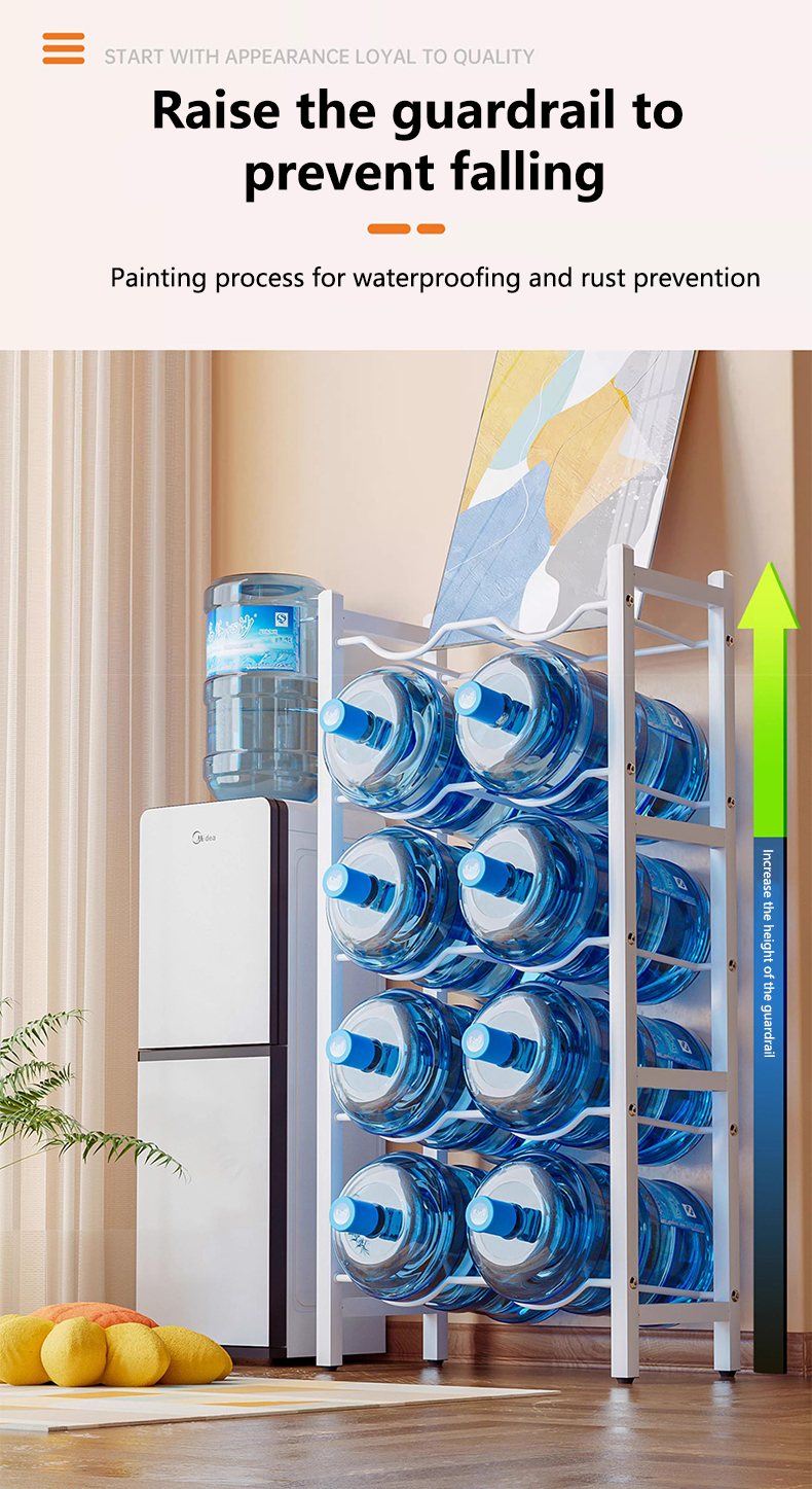 Water gallon rack Mineral Water Dispenser Rack Stand metal rack water ...