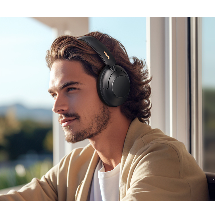 UGREEN Hitune Max5 43dB ANC Wireless Headphones Over Ear Bluetooth Earphones |Active Noise ...