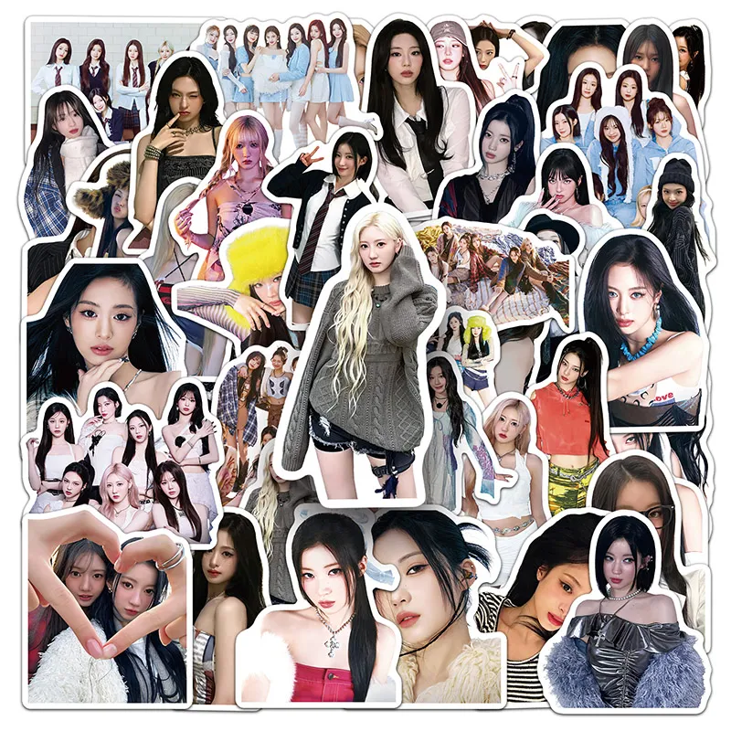50PCS Korean Kpop Girl Band Babymonster Sticker DIY Luggage Laptop ...