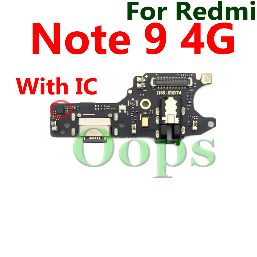 For Xiaomi Redmi Note 9 4G Fast IC Charger USB Dock Charging Port Jack ...