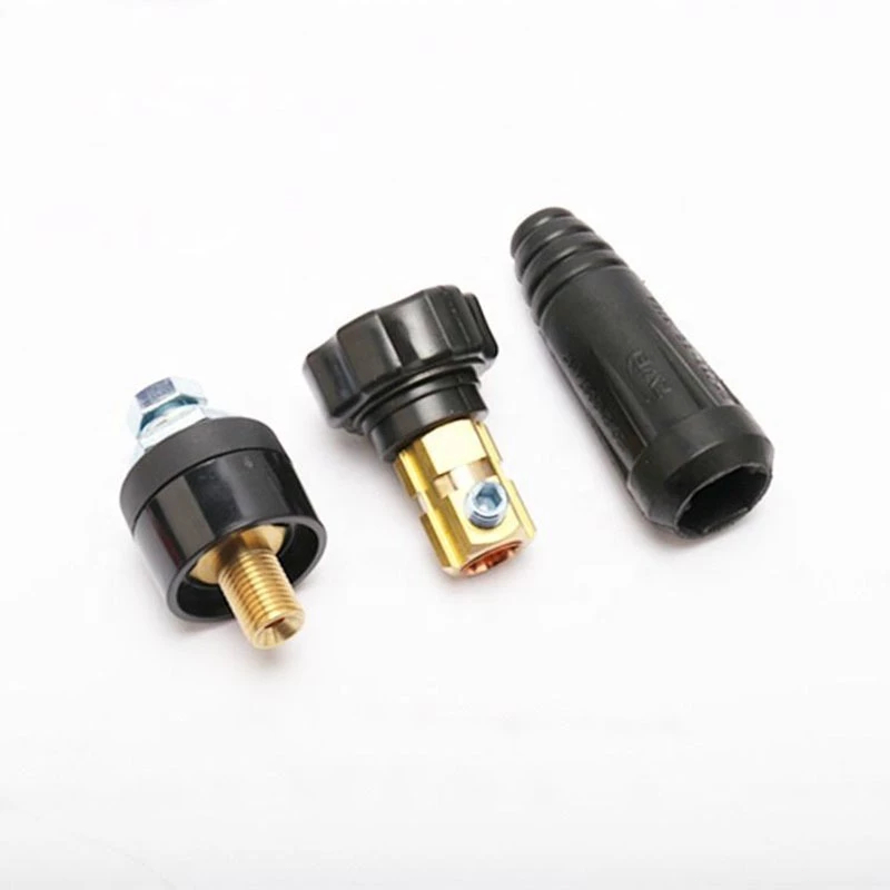 DKJ35/50 Welding Cable Connector Plug Quick Fitting Male + Female Cable ...
