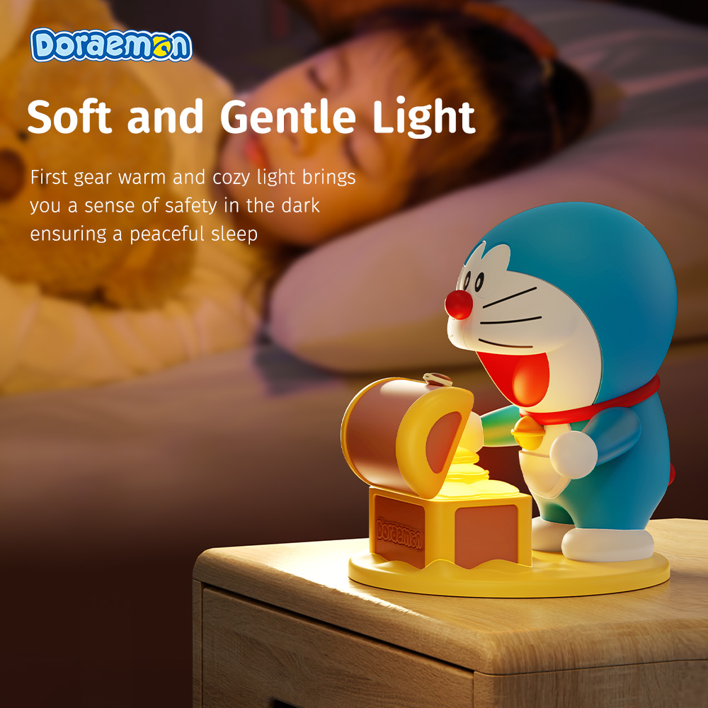 Rock Space Doraemon Doll Decorative Night Light Sleep Light Night Lamp ...