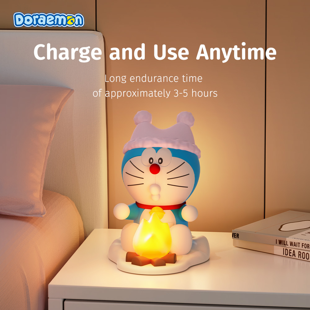 Rock Space Doraemon Doll Decorative Night Light Sleep Light Night Lamp ...