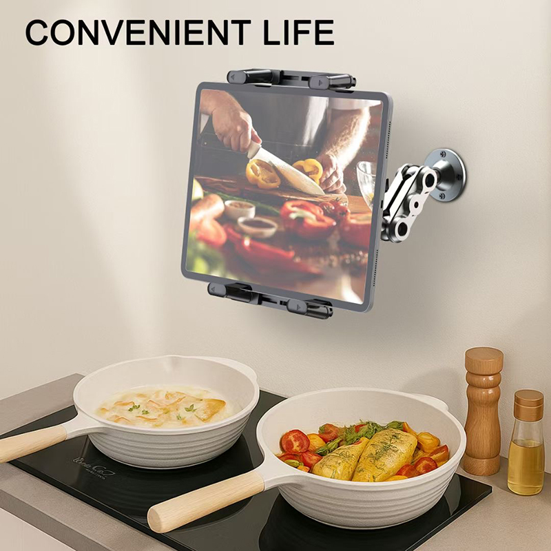 Tablet Wall Mount Holder, Aluminium Extendable iPad Wall Holder, for ...