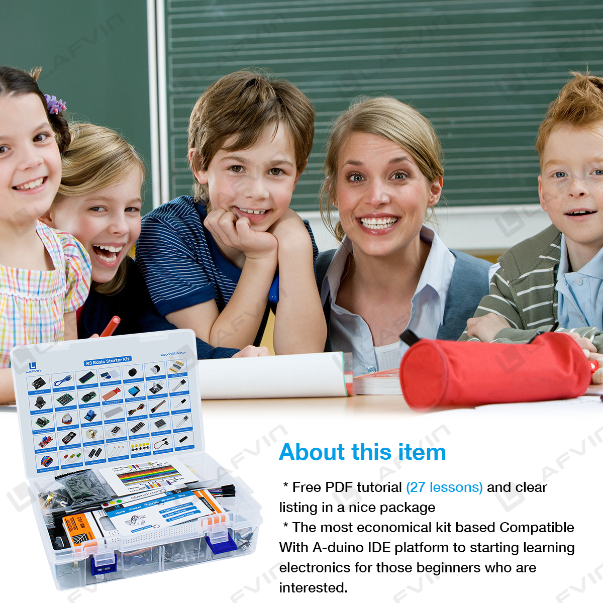 LAFVIN RFID Starter Kit for Arduino UNO R3 Upgraded Version Learning ...