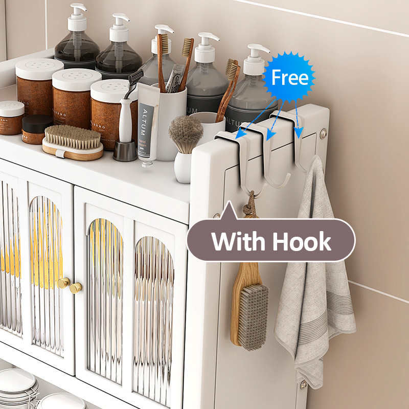 SimpleJoy Washing Machine Rack With Drying Rack Muslim Style with Cover ...