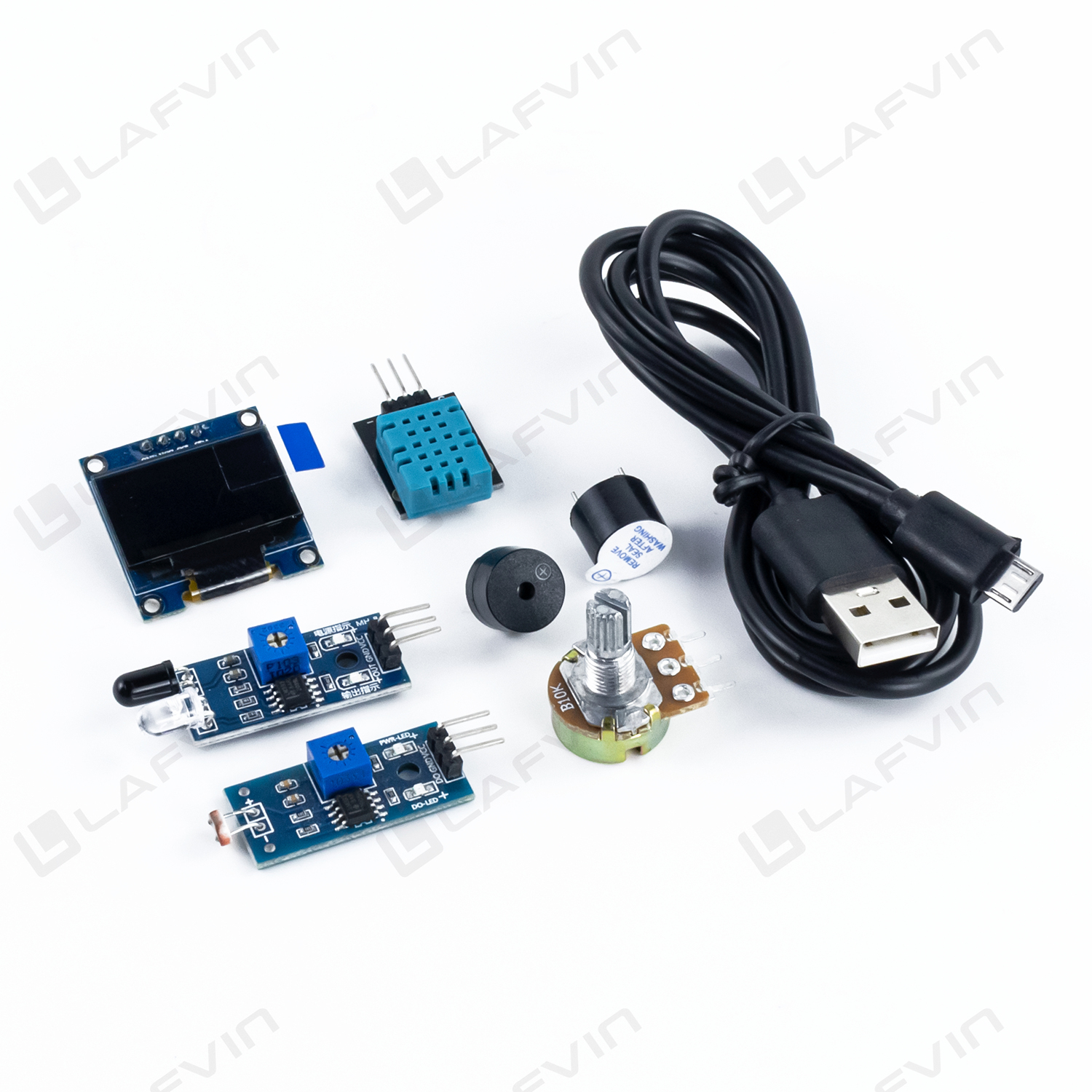 LAFVIN ESP32 Basic Starter kit WIFI + Bluetooth Wireless IoT Development Breadboard Kit Learning ...
