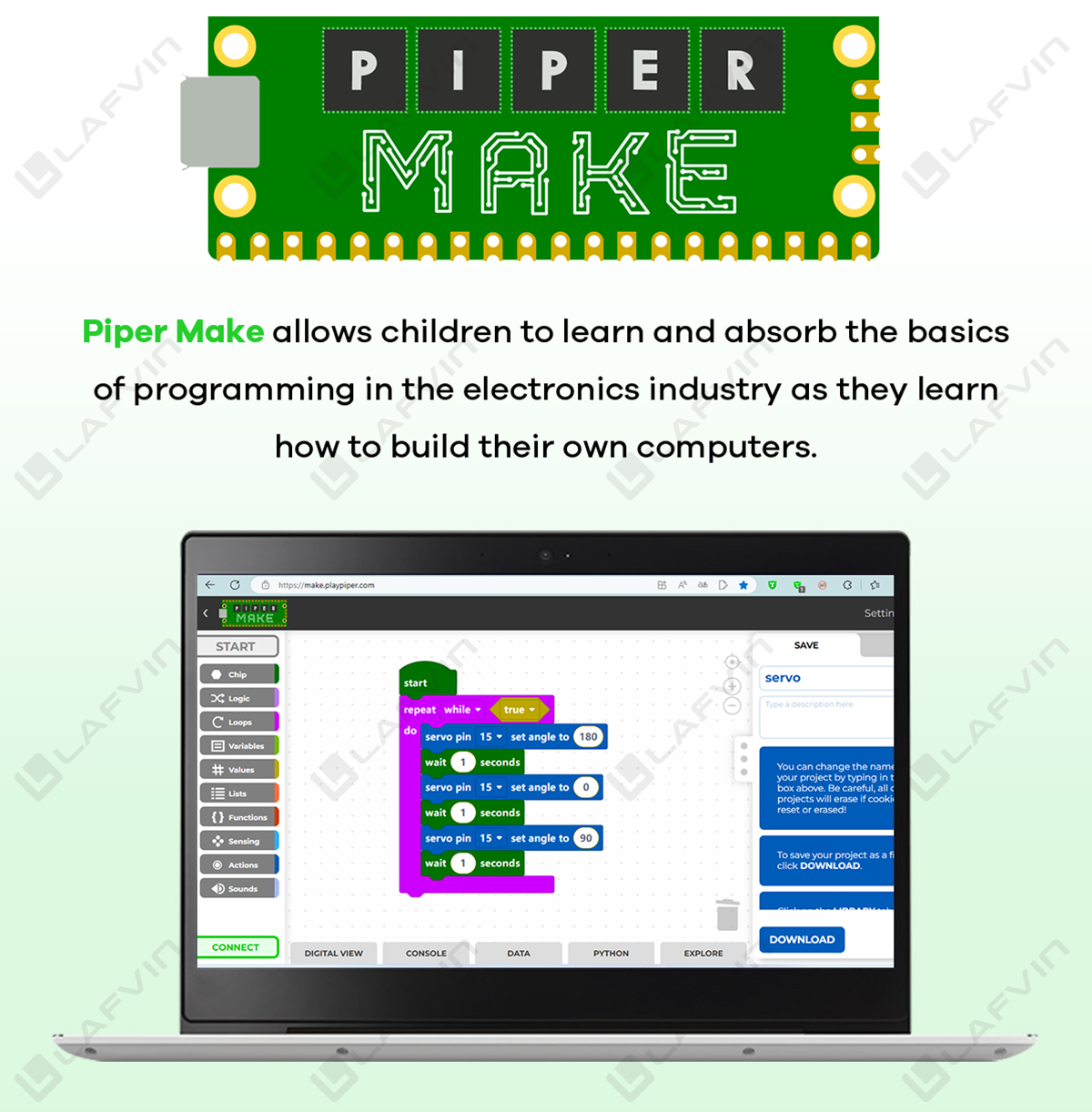 LAFVIN Basic Starter Learning Kit for Raspberry Pi Pico, with Tutorials ...