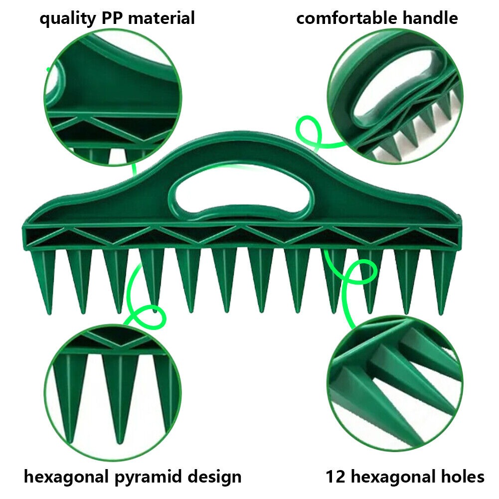 Seeding Hole Puncher Soil Quick Hole Punching Gardening Seed Spacing ...