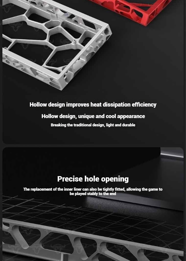 Black Iron Bull H60 hollow aluminum alloy anode keyboard kit is ...