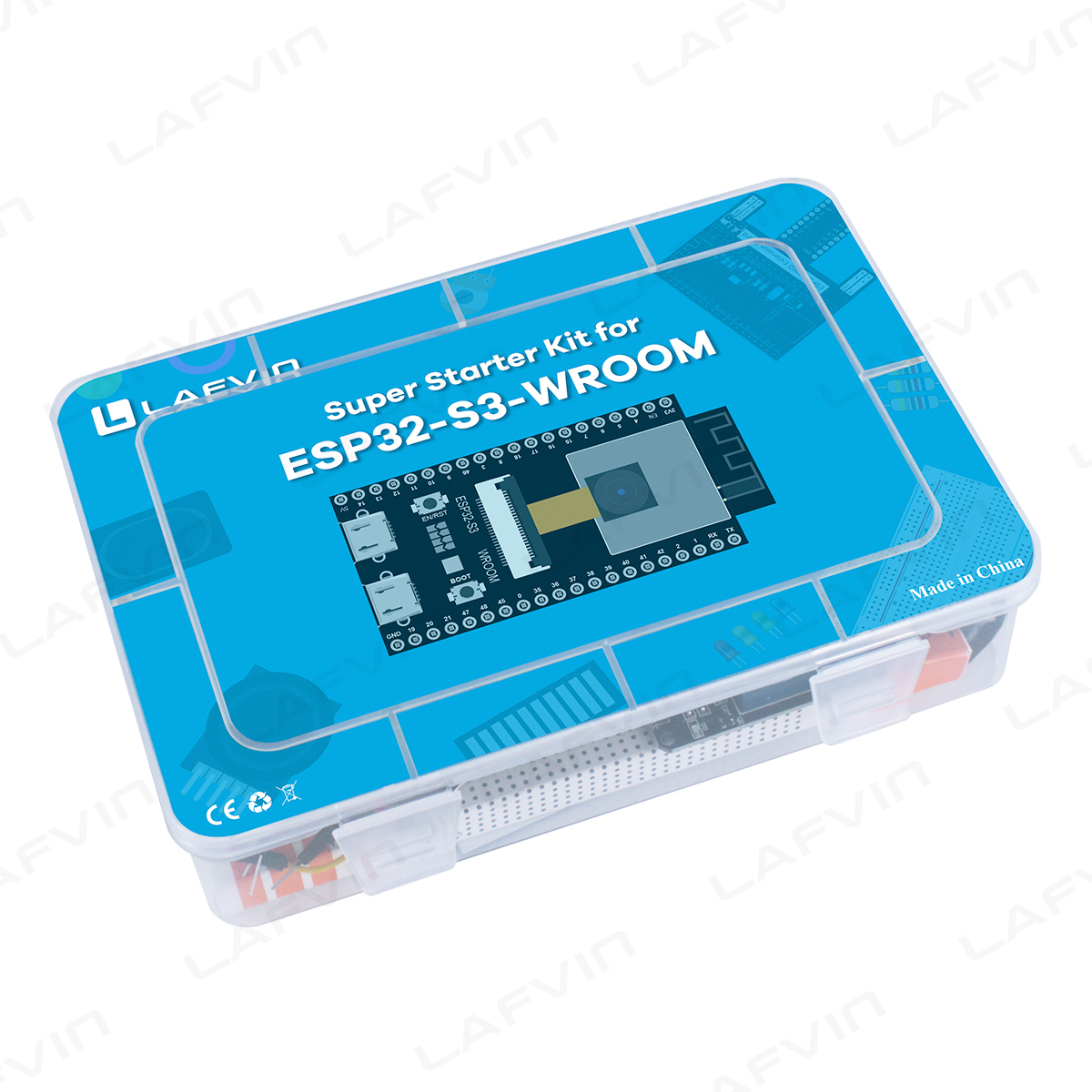 LAFVIN Basic/Ultimate Starter Kit for ESP32-S3-WROOM IOT WIFI ...