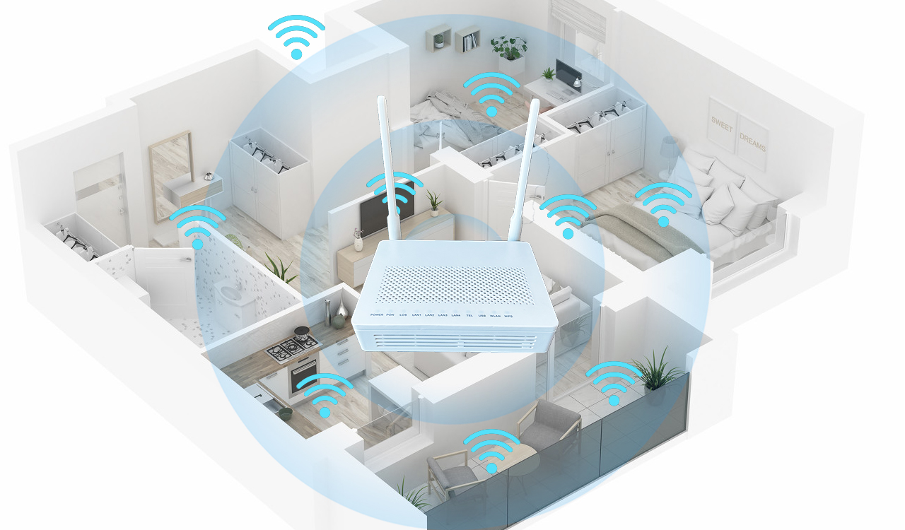 Gigabit HG8145V5 EG8141A5 EPON/GPON/XPON APC/UPC large antenna ONU FTTH ...