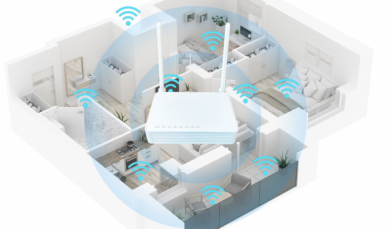 Brand New GS3202 Gigabit ONU FTTH Modem Router with wifi English ...