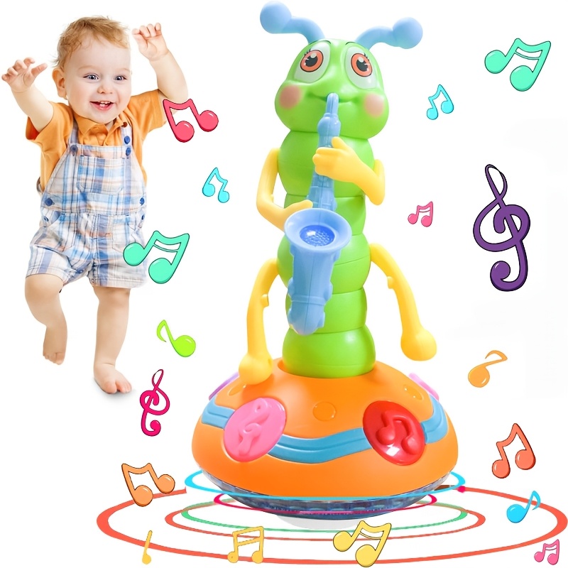 Interactive Musical Caterpillar Toy with Dancing LED Lights - Twist ...