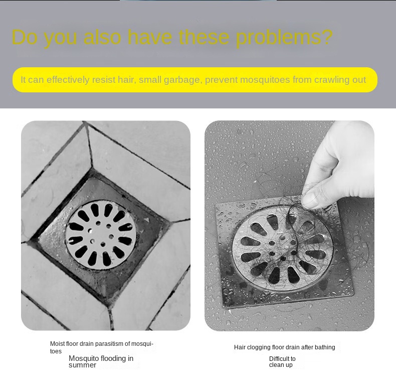 The Best-selling combo of 50 pieces Sewer Filter Mesh Stickers for Anti ...