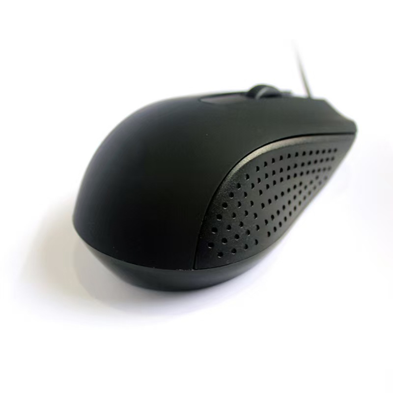 Ae01 Wired USB Optical Mouse for Laptop, Matte Finish, Ergonomic Design ...