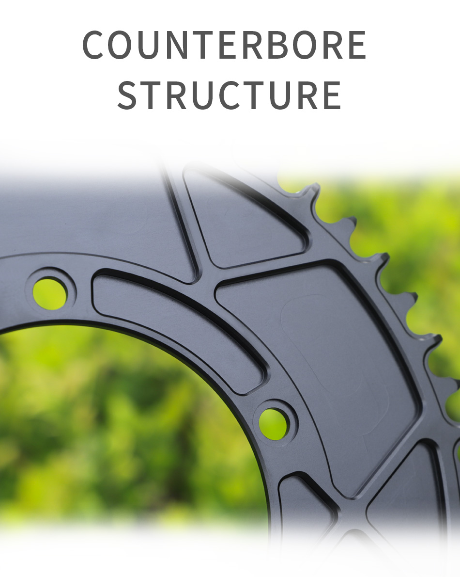 SHIMANO GRX RX810 RX600 Chainring PASS QUEST 1by 110BCD AERO Narrow ...