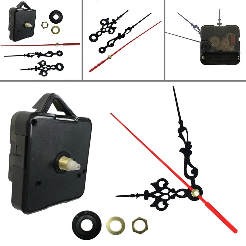 DIY Clock Movement Mechanism Battery Operated Clock Motor Kit with 1 ...