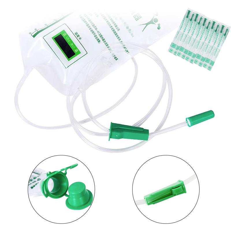 1200ml Household Enema Colonic Irrigation Douche Kit Reusable Cleaning ...