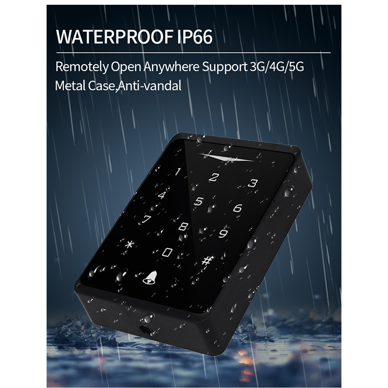 Wifi Tuya & Smartlife App Backlit Access Control Keypad IP66 Waterproof ...