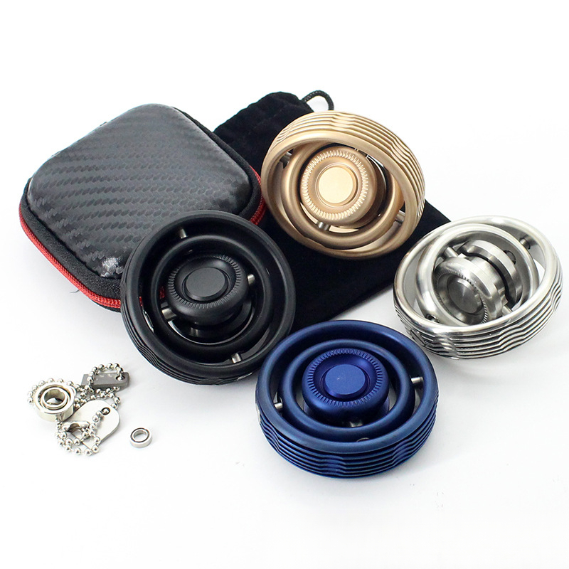 mechforce EDC Gyroscope Metal gyroscope fidget spinner decompression ...