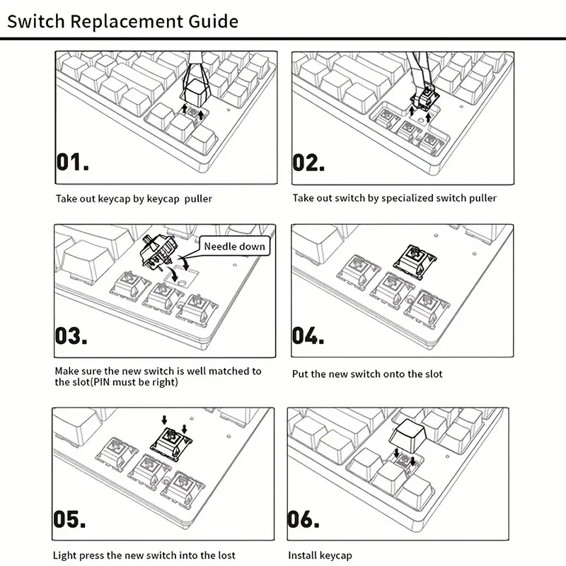The 3-pin Mechanical Keyboard Switch Features A Linear Design ...