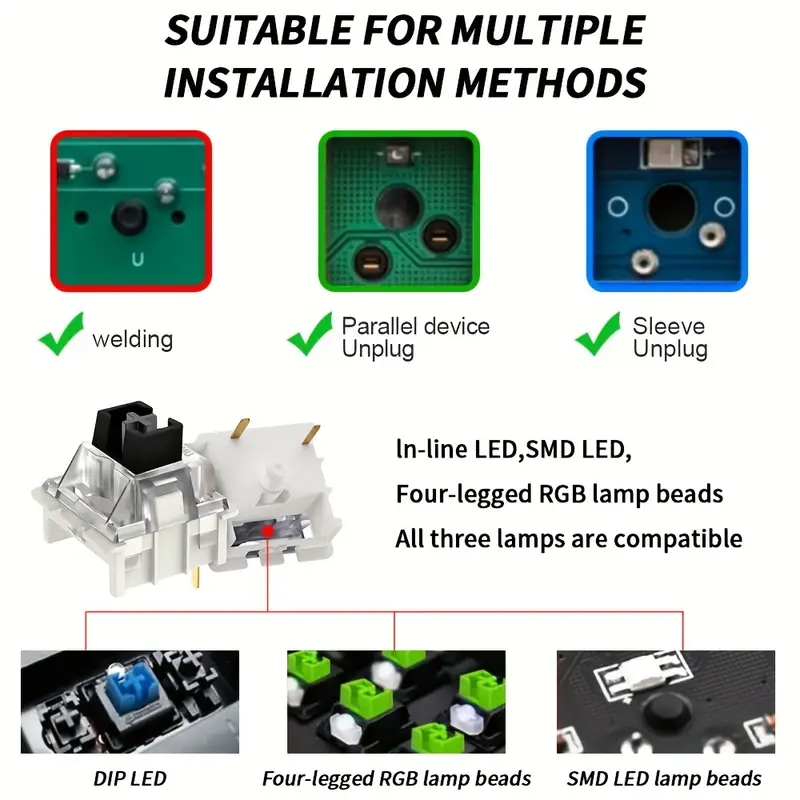 The 3-pin Mechanical Keyboard Switch Features A Linear Design ...