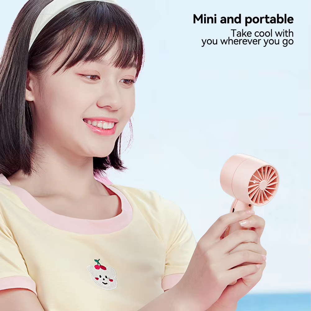 BUY 1 TAKE 1 Portable Mini Fan USB Rechargeable Turbo Fan Adjustable ...