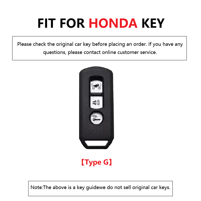 For Honda motorcycle key cover vision 2020 2024 Click Vario150 SH125 ...