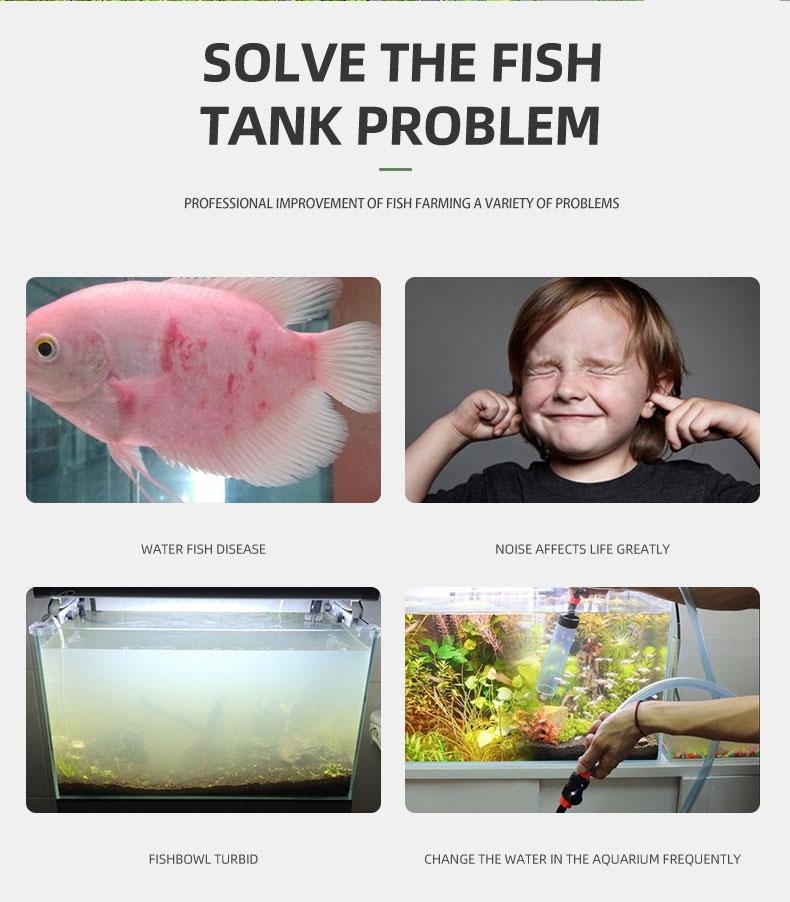 TOPOP Fish Tank Slim Hang-On Filter Water Purification Circulation ...