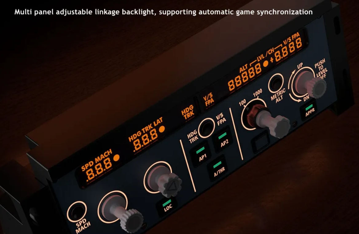 WINWING A320 FCU Flight Control Unit Panel X-Plane MSFS2020 Game ...