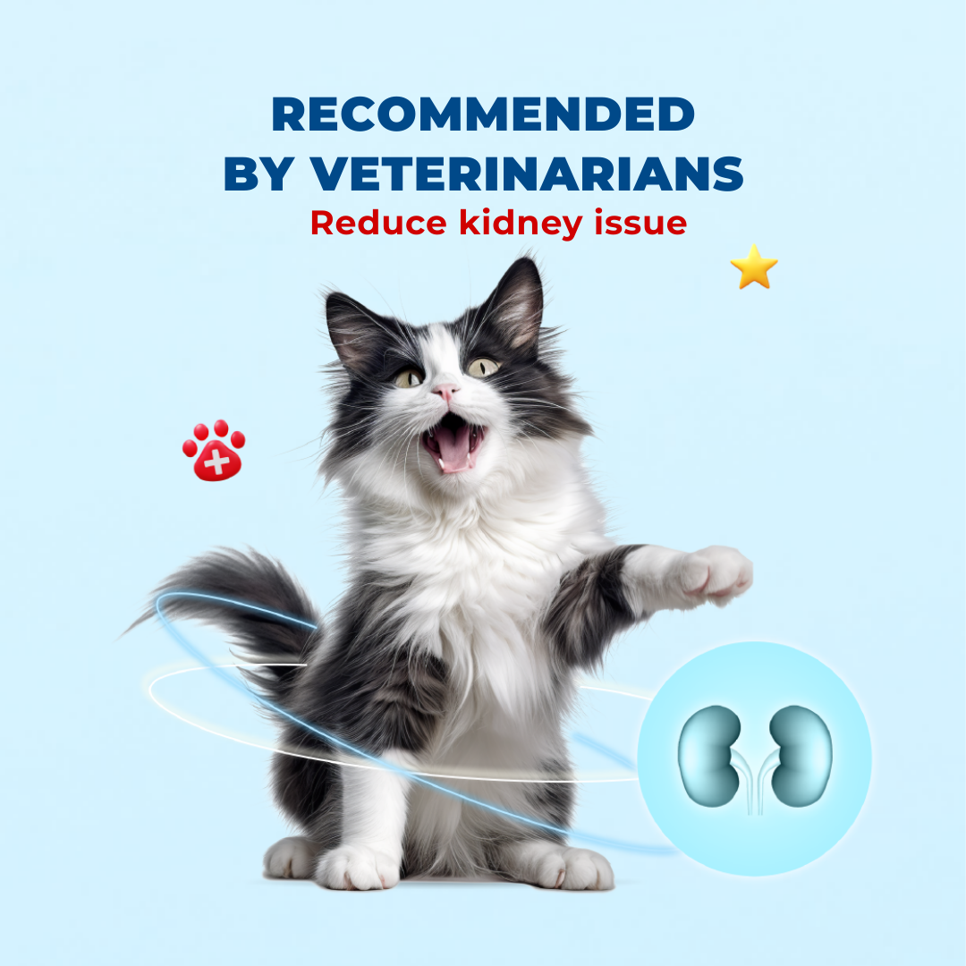 MR.VET T3 Cat Kibble 2kg, Urinary Care, Provides high-quality protein ...