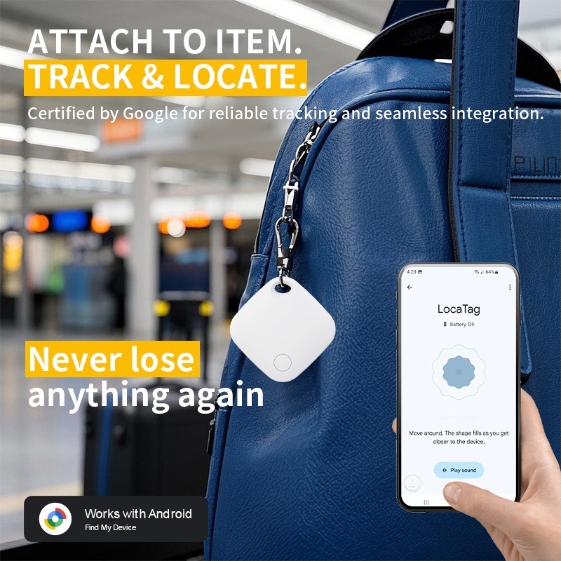 Android Tag Smart Finder GPS Tracker for Motorcycle, Car, Kids & Person ...