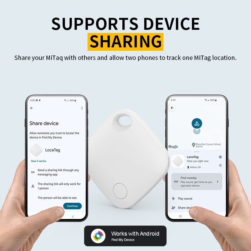 Android Tag Smart Finder GPS Tracker for Motorcycle, Car, Kids & Person ...