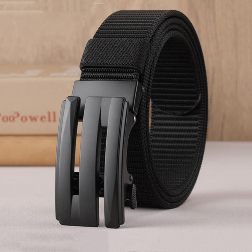 MENSPE Men Outdoor Free Adjustable Nylon Belt Nylon High Strength ...