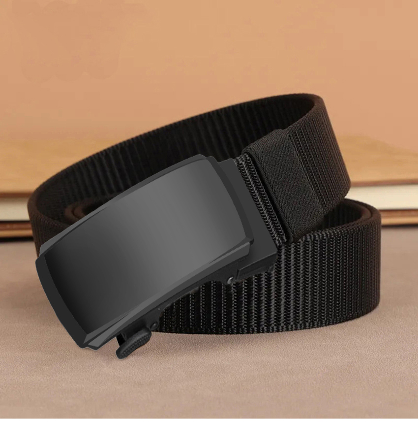 MENSPE Men Outdoor Free Adjustable Nylon Belt Nylon High Strength ...