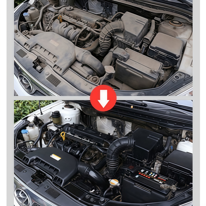 【Upgraded version】650ml Engine Cleaner Spray Engine Wash Degreaser ...